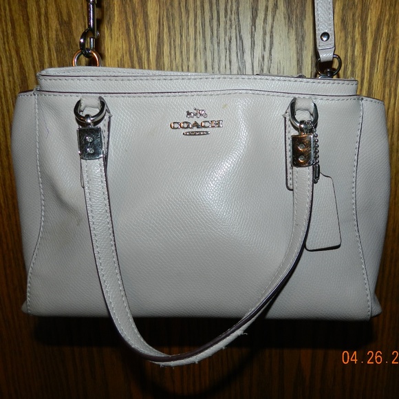 Coach | Bags | Coach Small Tan Compartment Bag | Poshmark